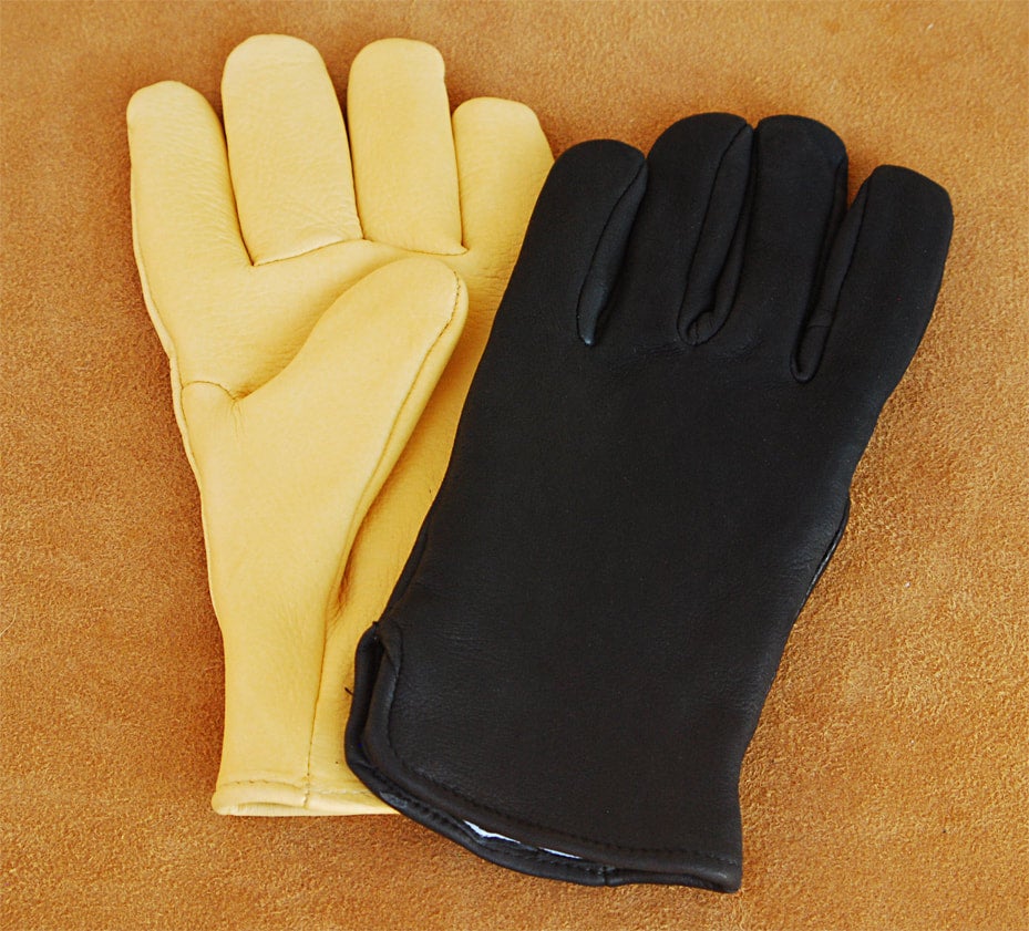 Geier Glove Co. Fleece Lined Deerskin Gloves | Ranch-Land Western Store